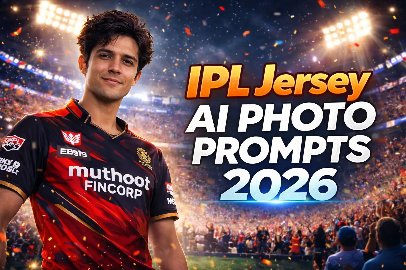 Trending IPL Jersey AI Photo Edit Prompts 2026
